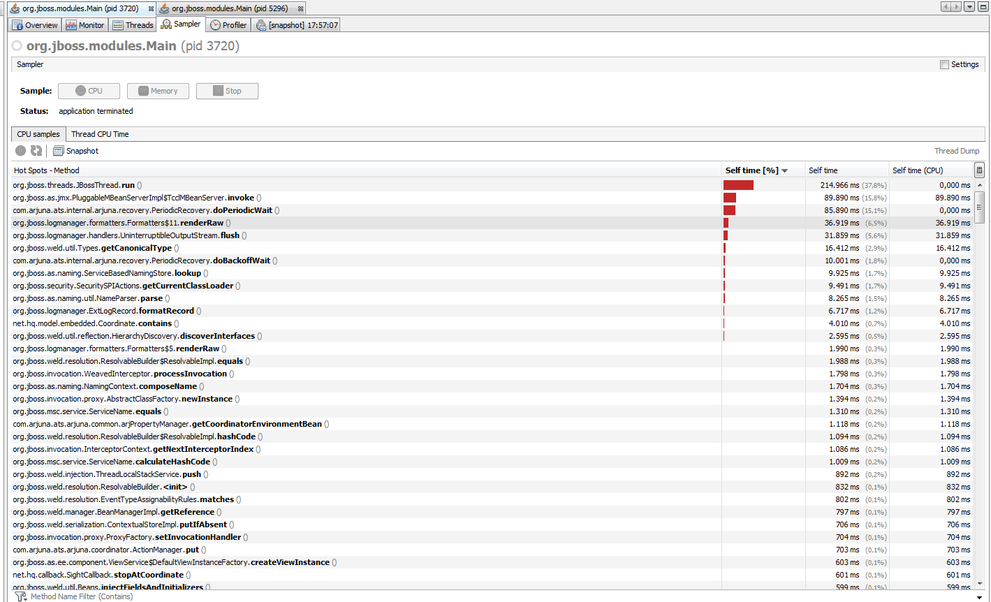 Performance gap between JBoss 7.1 and Wildfly 8.0| JBoss.org Content Archive (Read Only)